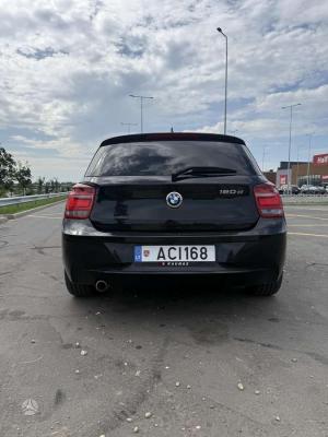 Black BMW 120 2014 in Kaunas, with an engine capacity of 2.00 L and mileage of 176 thousand km for 7300 €, photo 10 on AUTOMOTO.COM.LV