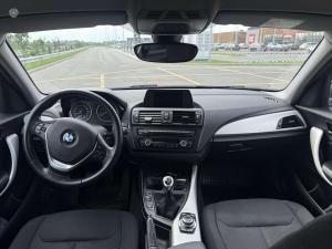 Black BMW 120 2014 in Kaunas, with an engine capacity of 2.00 L and mileage of 176 thousand km for 7300 €, photo 17 on AUTOMOTO.COM.LV