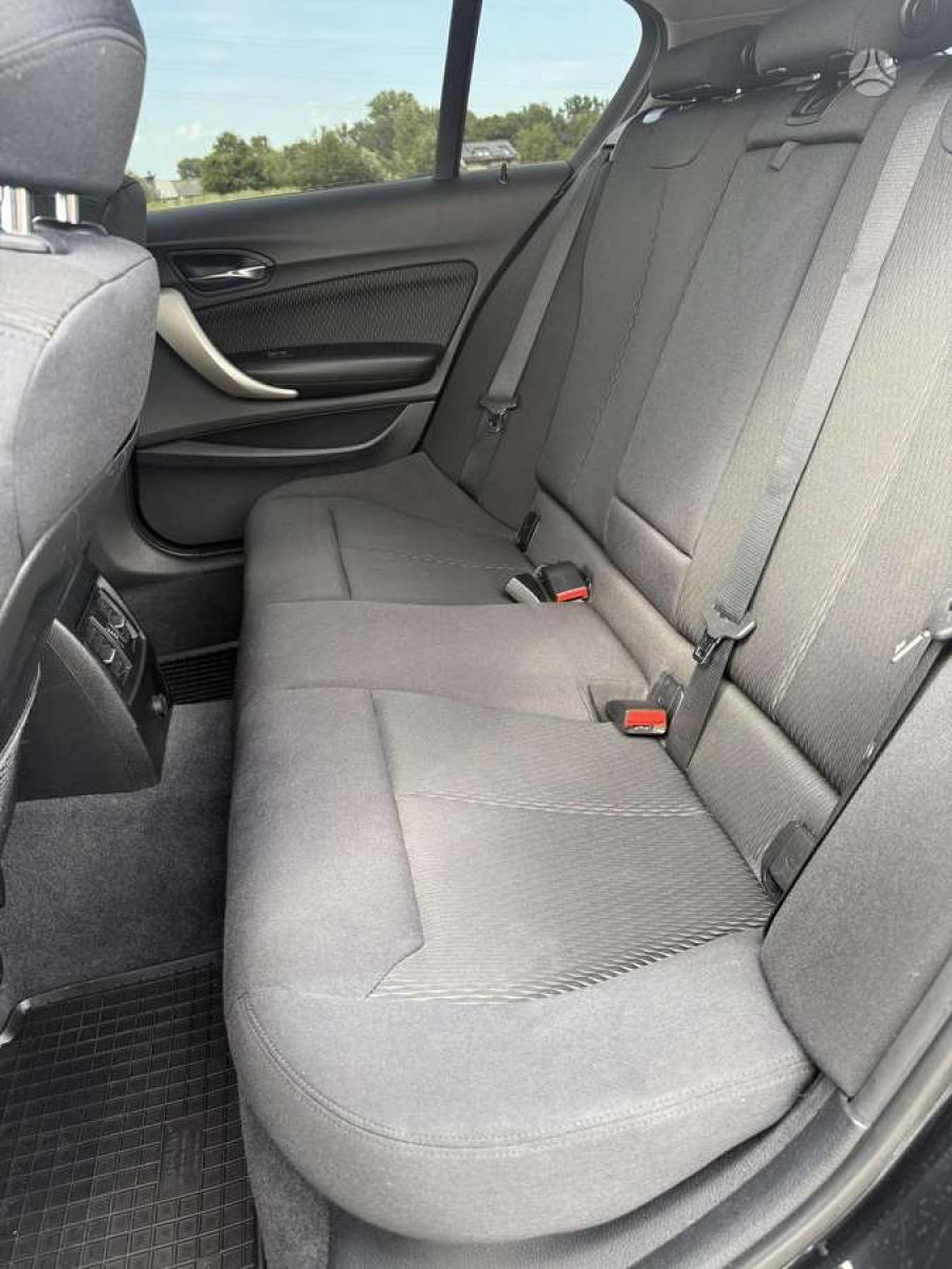 Black BMW 120 2014 in Kaunas, with an engine capacity of 2.00 L and mileage of 176 thousand km for 7300 €, photo 23 on AUTOMOTO.COM.LV