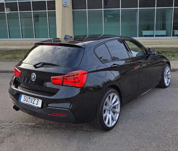 Black BMW 120 2015 in Elektrenai, with an engine capacity of 2.00 L and mileage of 207 thousand km for 13300 €, photo 4 on AUTOMOTO.COM.LV