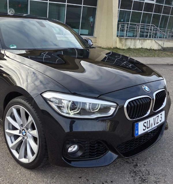 Black BMW 120 2015 in Elektrenai, with an engine capacity of 2.00 L and mileage of 207 thousand km for 13300 €, photo 6 on AUTOMOTO.COM.LV