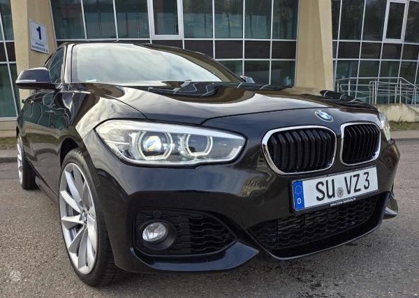 Black BMW 120 2015 in Elektrenai, with an engine capacity of 2.00 L and mileage of 207 thousand km for 13300 €, photo 7 on AUTOMOTO.COM.LV