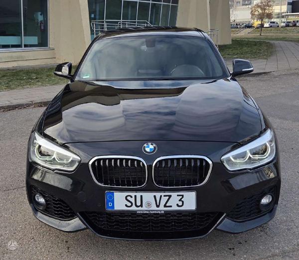 Black BMW 120 2015 in Elektrenai, with an engine capacity of 2.00 L and mileage of 207 thousand km for 13300 €, photo 8 on AUTOMOTO.COM.LV