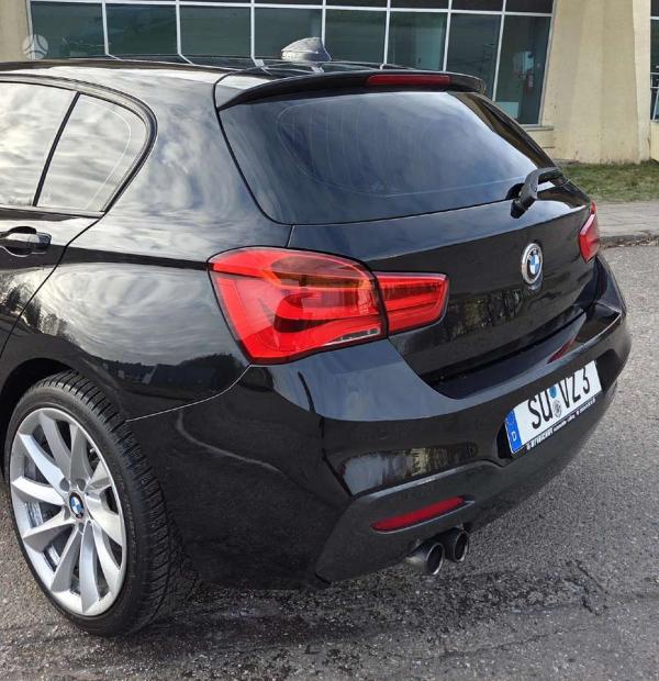 Black BMW 120 2015 in Elektrenai, with an engine capacity of 2.00 L and mileage of 207 thousand km for 13300 €, photo 10 on AUTOMOTO.COM.LV
