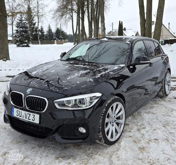 Black BMW 120 2015 in Elektrenai, with an engine capacity of 2.00 L and mileage of 207 thousand km for 11600 €, photo 1 on AUTOMOTO.COM.LV