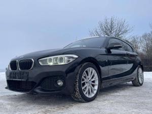 Black BMW 120 2016 in Kaunas, with an engine capacity of 2.00 L and mileage of 290 thousand km for 8450 €, photo  on AUTOMOTO.COM.LV
