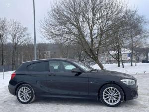 Black BMW 120 2016 in Kaunas, with an engine capacity of 2.00 L and mileage of 290 thousand km for 8450 €, photo 5 on AUTOMOTO.COM.LV