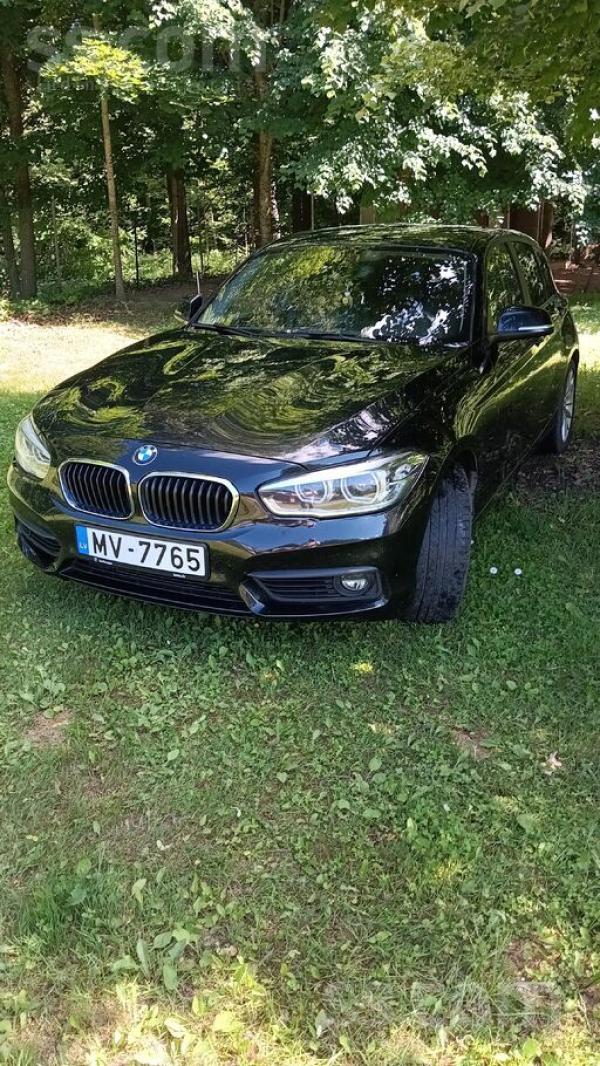 Black BMW 120 2018 in Balvi, with an engine capacity of 2.00 L and mileage of 145 thousand km for 18000 €, photo 1 on AUTOMOTO.COM.LV