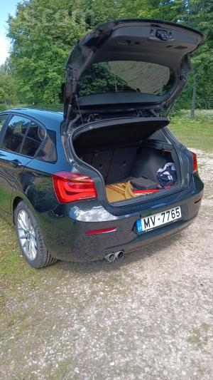 Black BMW 120 2018 in Balvi, with an engine capacity of 2.00 L and mileage of 145 thousand km for 18000 €, photo 4 on AUTOMOTO.COM.LV
