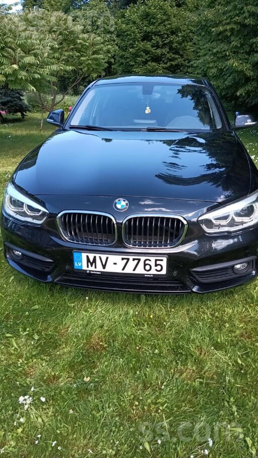 Black BMW 120 2018 in Balvi, with an engine capacity of 2.00 L and mileage of 145 thousand km for 18000 €, photo 7 on AUTOMOTO.COM.LV