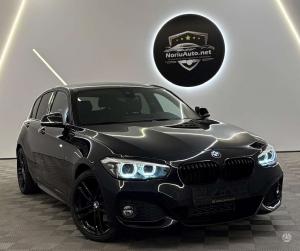Melns BMW 120 2018 Marijampole, ar dzinēja tilpumu 2.00 L un nobraukumu 154 tūkst. km par 14950 €, foto  vietnē AUTOMOTO.COM.LV