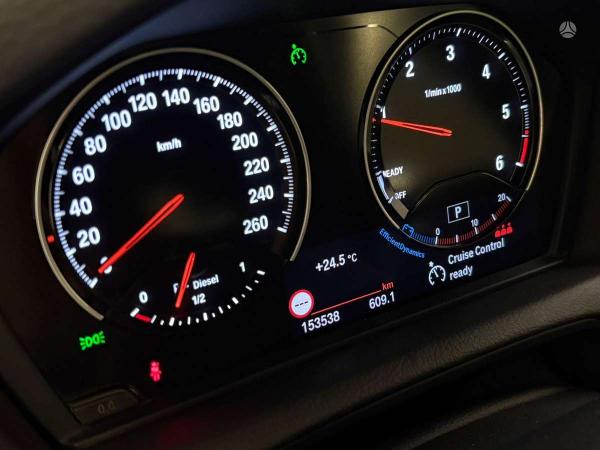 Black BMW 120 2018 in Marijampole, with an engine capacity of 2.00 L and mileage of 154 thousand km for 14950 €, photo 5 on AUTOMOTO.COM.LV