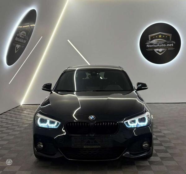 Black BMW 120 2018 in Marijampole, with an engine capacity of 2.00 L and mileage of 154 thousand km for 14950 €, photo 6 on AUTOMOTO.COM.LV