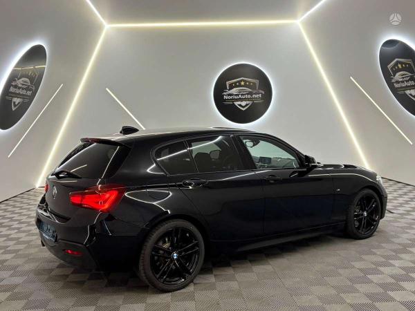 Black BMW 120 2018 in Marijampole, with an engine capacity of 2.00 L and mileage of 154 thousand km for 14950 €, photo 8 on AUTOMOTO.COM.LV