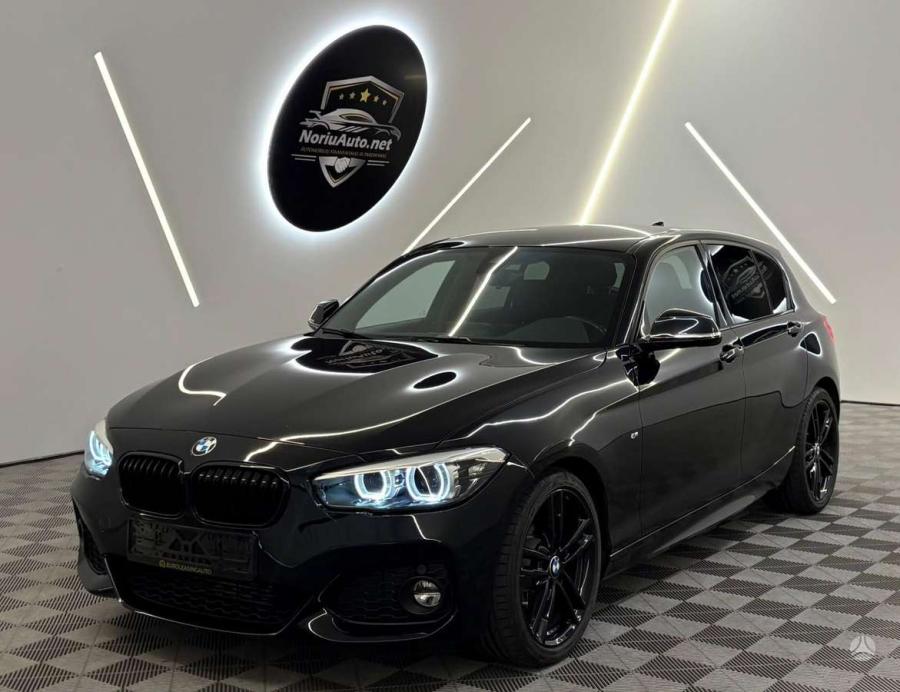 Black BMW 120 2018 in Marijampole, with an engine capacity of 2.00 L and mileage of 154 thousand km for 14950 €, photo 11 on AUTOMOTO.COM.LV