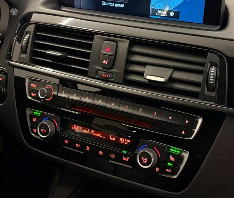 Black BMW 120 2018 in Marijampole, with an engine capacity of 2.00 L and mileage of 154 thousand km for 14950 €, photo 15 on AUTOMOTO.COM.LV
