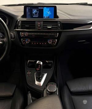 Black BMW 120 2018 in Marijampole, with an engine capacity of 2.00 L and mileage of 154 thousand km for 14950 €, photo 19 on AUTOMOTO.COM.LV