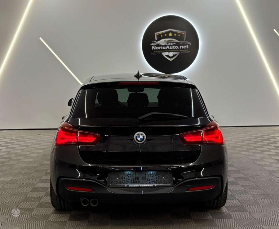 Black BMW 120 2018 in Marijampole, with an engine capacity of 2.00 L and mileage of 154 thousand km for 14950 €, photo 28 on AUTOMOTO.COM.LV