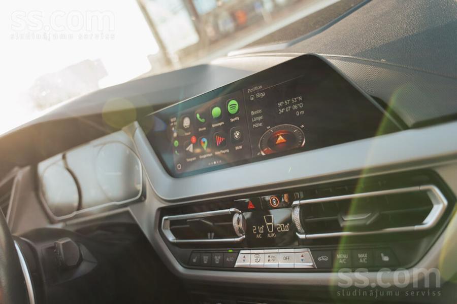 Melns BMW 120 2020 Rīga, ar dzinēja tilpumu 2.00 L un nobraukumu 124 tūkst. km par 17250 €, foto 5 vietnē AUTOMOTO.COM.LV