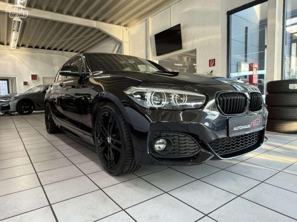 Black BMW 120 2018 in Kaunas, with an engine capacity of 2.00 L and mileage of 98 thousand km for 22244 €, photo 3 on AUTOMOTO.COM.LV