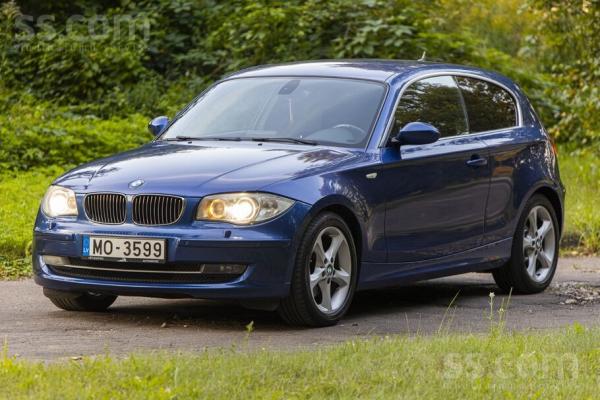 Blue BMW 120 2008 in Riga, with an engine capacity of 2.00 L and mileage of 287 thousand km for 3100 €, photo 1 on AUTOMOTO.COM.LV