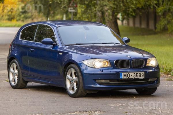 Blue BMW 120 2008 in Riga, with an engine capacity of 2.00 L and mileage of 287 thousand km for 3100 €, photo 2 on AUTOMOTO.COM.LV