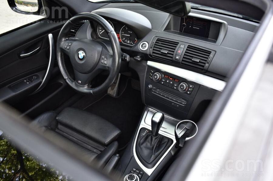 Blue BMW 120 2013 in Valmiera, with an engine capacity of 2.00 L and mileage of 284 thousand km for 6900 €, photo 20 on AUTOMOTO.COM.LV