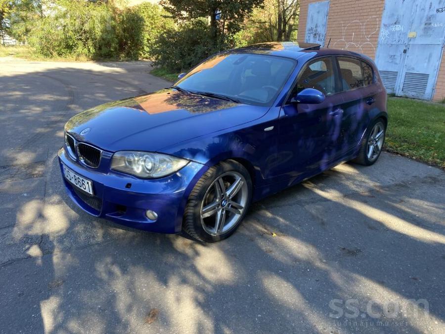 Blue BMW 120 2005 in Riga, with an engine capacity of 2.00 L and mileage of 340 thousand km for 3850 €, photo 4 on AUTOMOTO.COM.LV