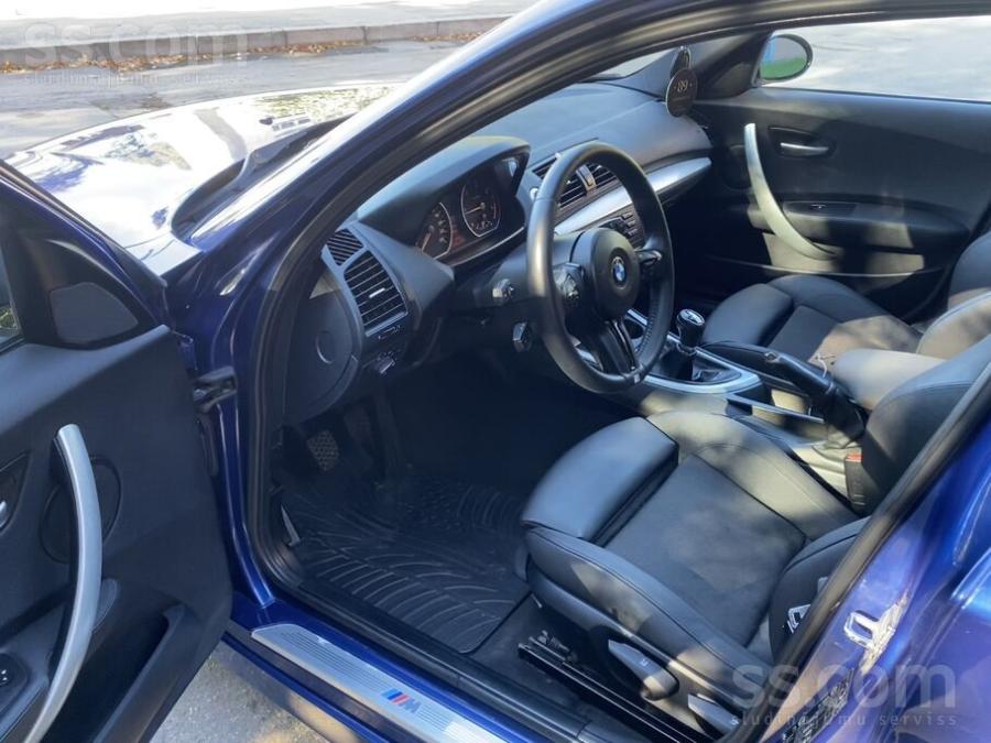 Blue BMW 120 2005 in Riga, with an engine capacity of 2.00 L and mileage of 340 thousand km for 3850 €, photo 10 on AUTOMOTO.COM.LV