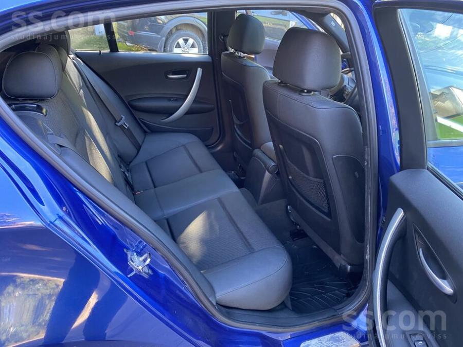 Blue BMW 120 2005 in Riga, with an engine capacity of 2.00 L and mileage of 340 thousand km for 3850 €, photo 23 on AUTOMOTO.COM.LV