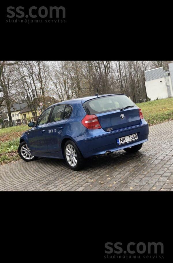 Zils BMW 120 2006 Rīga, ar dzinēja tilpumu 2.00 L un nobraukumu 263 tūkst. km par 4000 €, foto 4 vietnē AUTOMOTO.COM.LV