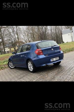 Blue BMW 120 2006 in Riga, with an engine capacity of 2.00 L and mileage of 263 thousand km for 4000 €, photo 4 on AUTOMOTO.COM.LV