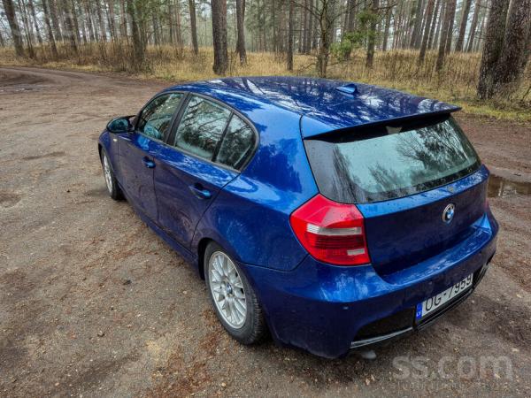 Blue BMW 120 2006 in Riga, with an engine capacity of 2.00 L and mileage of 302 thousand km for 4200 €, photo 5 on AUTOMOTO.COM.LV