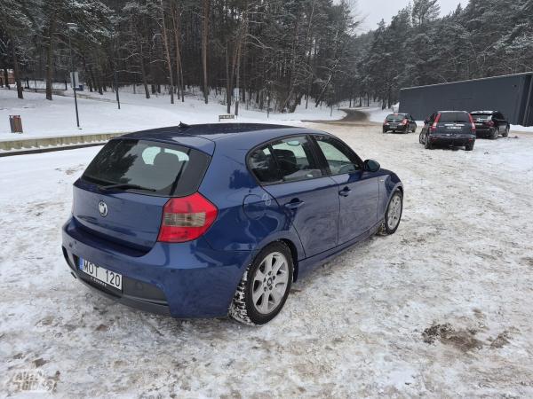 Blue BMW 120 2006 in Kaunas, with an engine capacity of 2.00 L and mileage of 244 thousand km for 2700 €, photo 8 on AUTOMOTO.COM.LV