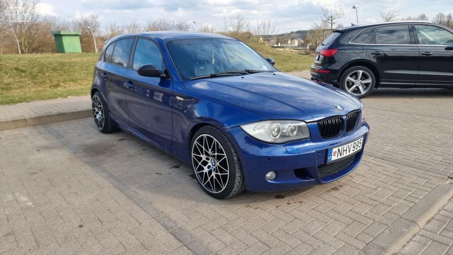 Blue BMW 120 2006 in Jonava, with an engine capacity of 2.00 L and mileage of 233 thousand km for 3800 €, photo 6 on AUTOMOTO.COM.LV