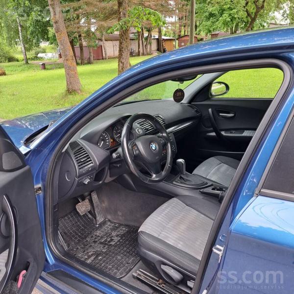 Blue BMW 120 2007 in Rezekne, with an engine capacity of 2.00 L and mileage of 0 thousand km for 2990 €, photo 7 on AUTOMOTO.COM.LV