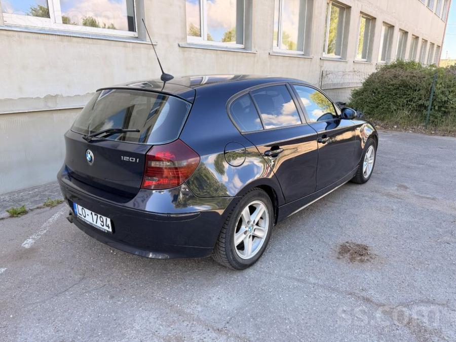 Zils BMW 120 2007 Liepāja, ar dzinēja tilpumu 2.00 L un nobraukumu 314 tūkst. km par 2450 €, foto 7 vietnē AUTOMOTO.COM.LV