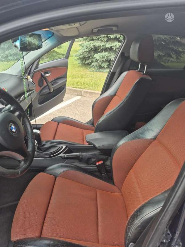 Blue BMW 120 2007 in Kaunas, with an engine capacity of 2.00 L and mileage of 404 thousand km for 2900 €, photo 9 on AUTOMOTO.COM.LV