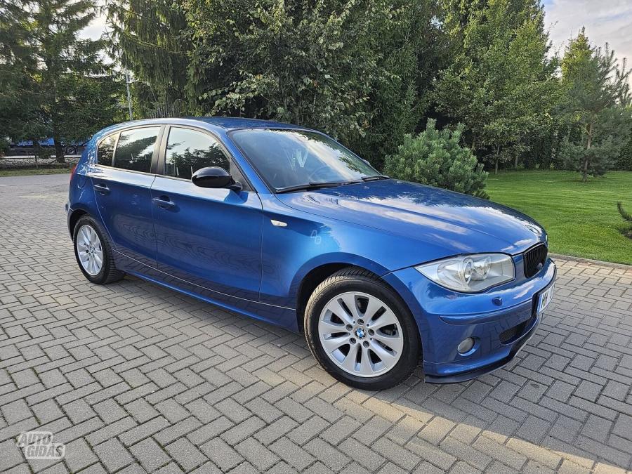 Blue BMW 120 2007 in Kaunas, with an engine capacity of 2.00 L and mileage of 298 thousand km for 3100 €, photo 4 on AUTOMOTO.COM.LV