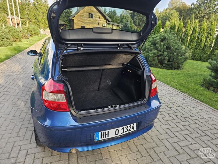 Blue BMW 120 2007 in Kaunas, with an engine capacity of 2.00 L and mileage of 298 thousand km for 3100 €, photo 10 on AUTOMOTO.COM.LV