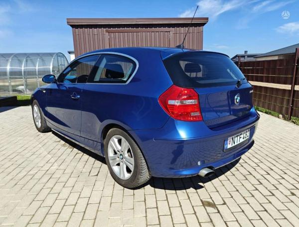 Blue BMW 120 2007 in Kaisiadorys, with an engine capacity of 2.00 L and mileage of 228 thousand km for 3500 €, photo 4 on AUTOMOTO.COM.LV