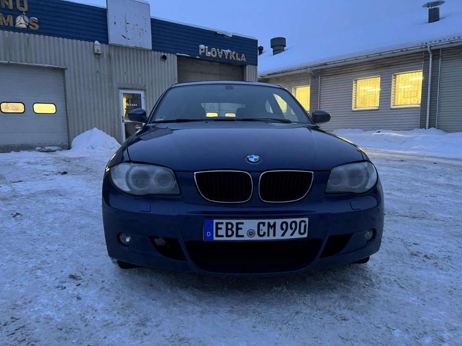 Blue BMW 120 2008 in Vilnius, with an engine capacity of 2.00 L and mileage of 244 thousand km for 4850 €, photo 2 on AUTOMOTO.COM.LV