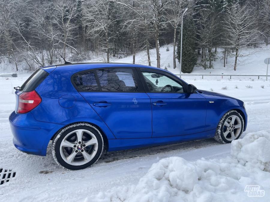 Blue BMW 120 2010 in Ariogala, with an engine capacity of 2.00 L and mileage of 214 thousand km for 1550 €, photo 6 on AUTOMOTO.COM.LV