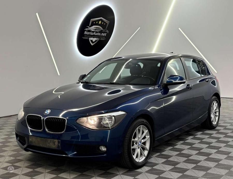 Blue BMW 120 2012 in Marijampole, with an engine capacity of 2.00 L and mileage of 215 thousand km for 6999 €, photo 15 on AUTOMOTO.COM.LV
