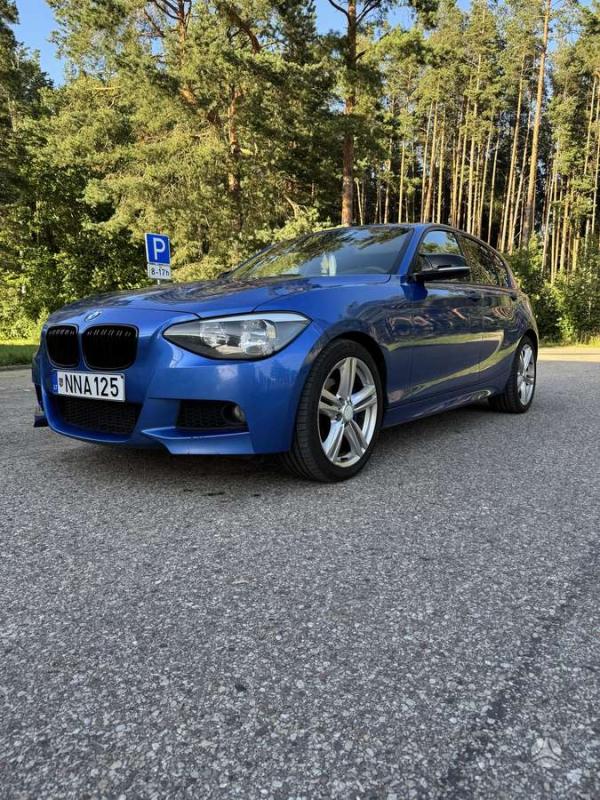 Blue BMW 120 2013 in Kazlu Ruda, with an engine capacity of 2.00 L and mileage of 285 thousand km for 6700 €, photo 4 on AUTOMOTO.COM.LV