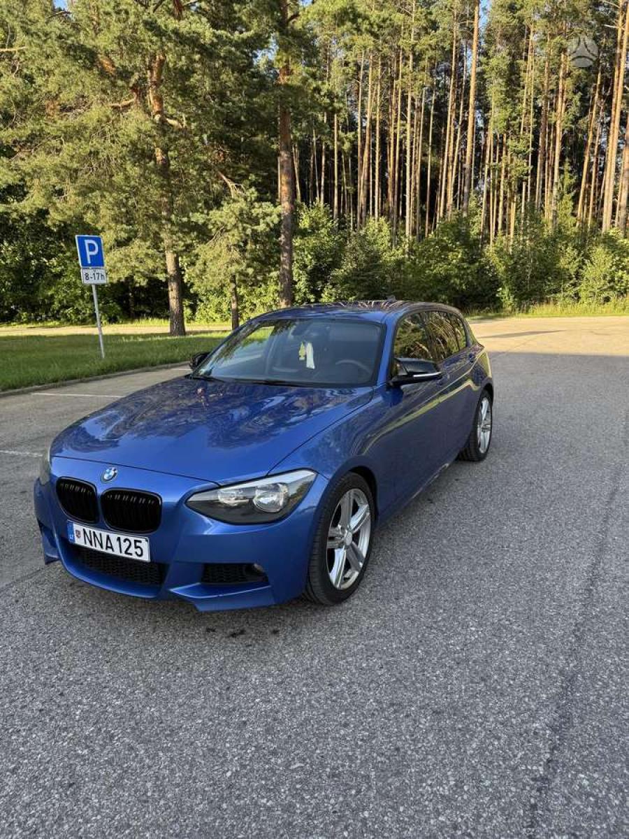 Blue BMW 120 2013 in Kazlu Ruda, with an engine capacity of 2.00 L and mileage of 285 thousand km for 6700 €, photo 6 on AUTOMOTO.COM.LV