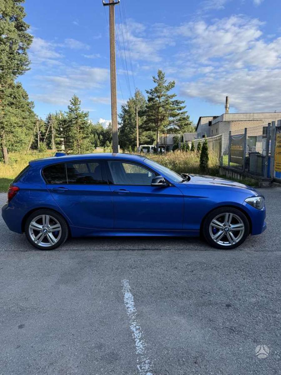 Blue BMW 120 2013 in Kazlu Ruda, with an engine capacity of 2.00 L and mileage of 285 thousand km for 6700 €, photo 13 on AUTOMOTO.COM.LV