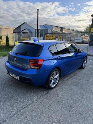 Blue BMW 120 2013 in Kazlu Ruda, with an engine capacity of 2.00 L and mileage of 285 thousand km for 6700 €, photo 14 on AUTOMOTO.COM.LV