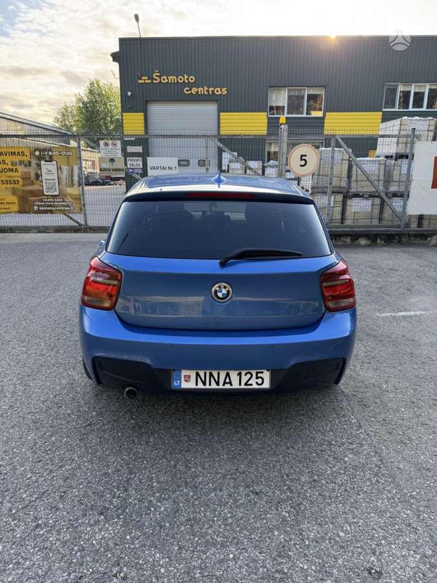 Blue BMW 120 2013 in Kazlu Ruda, with an engine capacity of 2.00 L and mileage of 285 thousand km for 6700 €, photo 16 on AUTOMOTO.COM.LV