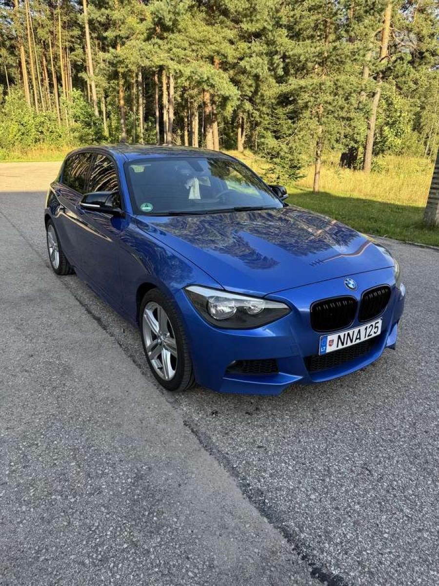 Blue BMW 120 2013 in Kazlu Ruda, with an engine capacity of 2.00 L and mileage of 285 thousand km for 6700 €, photo 17 on AUTOMOTO.COM.LV
